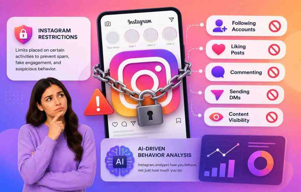 Instagram New Rules & Restrictions on Follow, Like & Comment