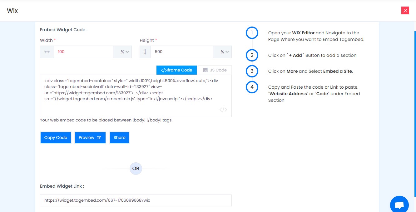 Installation Guide: Social Media Feed On Wix