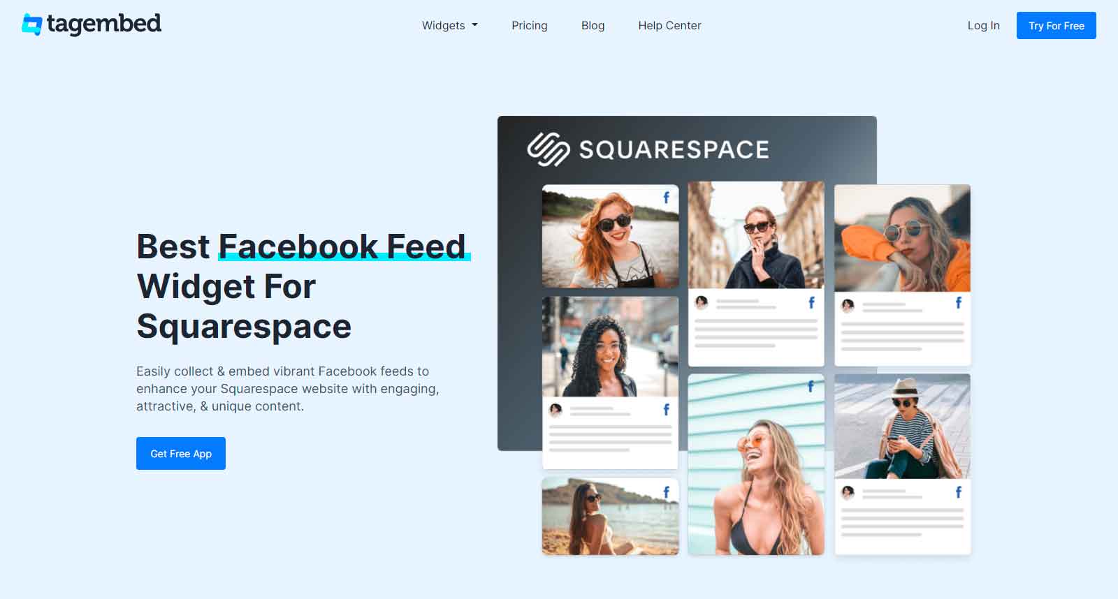 Embed Facebook Widget On Squarespace Tagembed