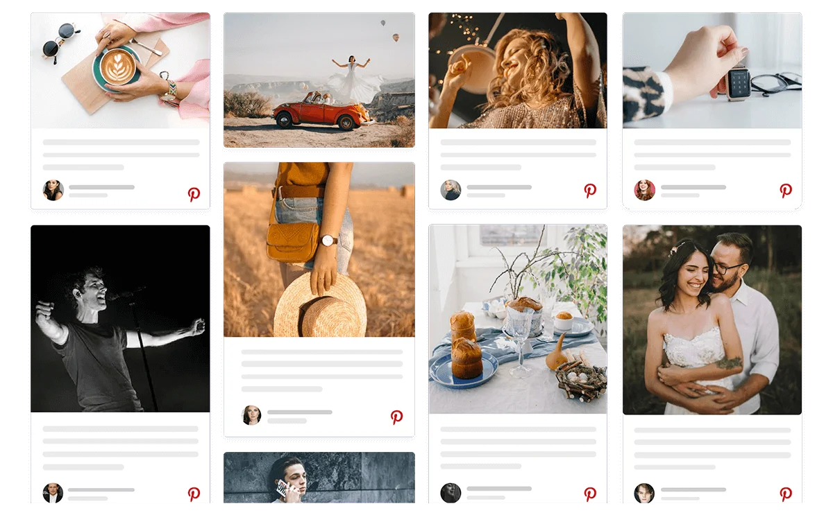Incruste el widget de Pinterest en el sitio web de forma gratuita