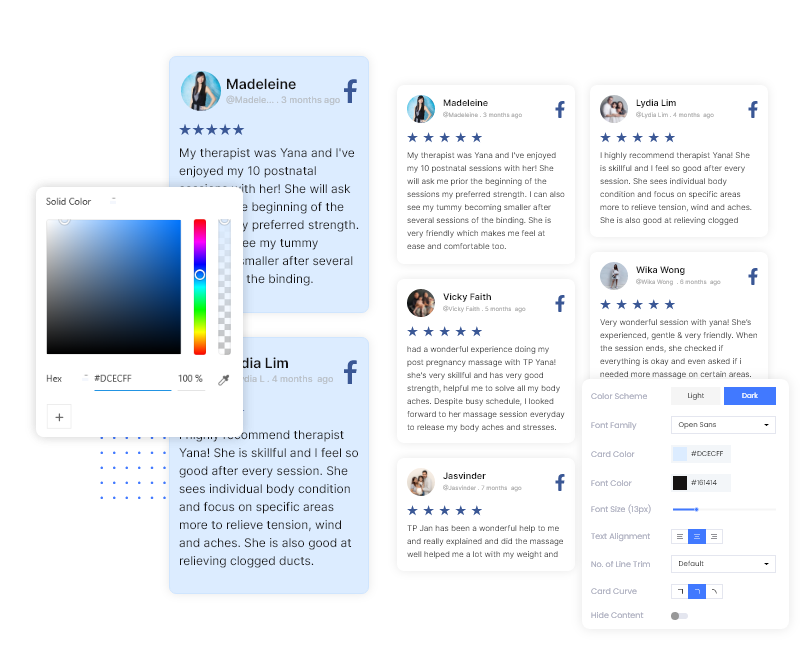 Add Facebook Reviews Widget On HTML Website For Free