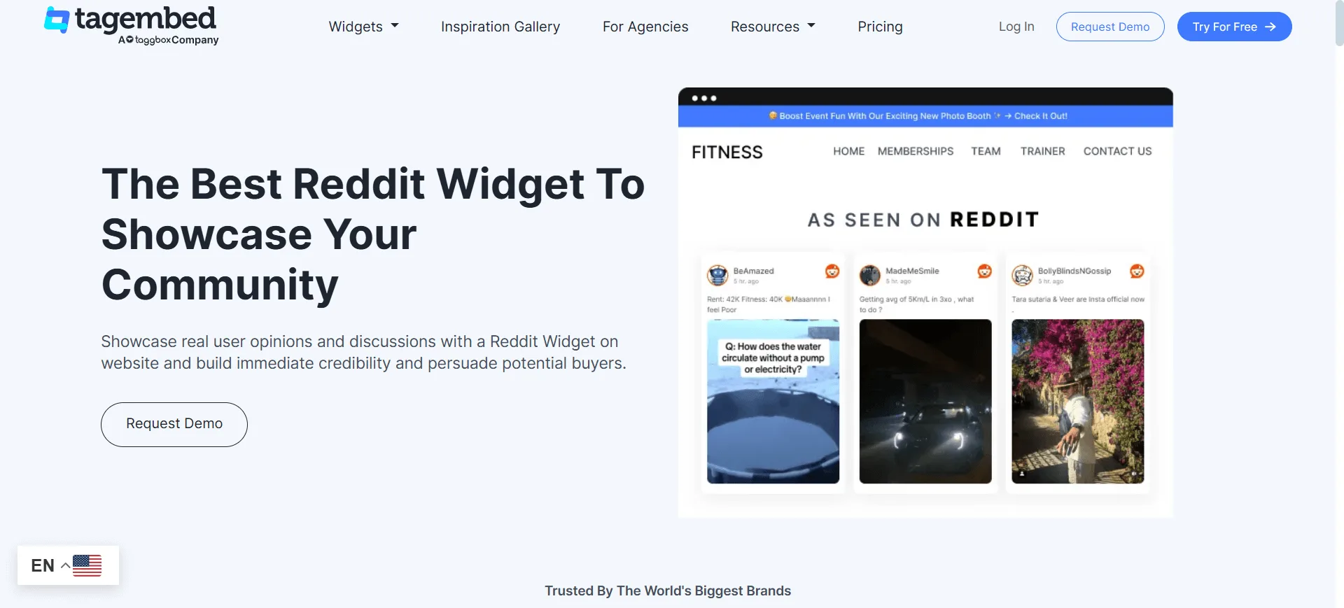 Crea un widget de Reddit en tu sitio web gratis y aumenta tus ventas